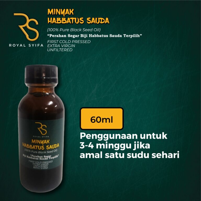 Minyak Habbatus Sauda – 60ML – ROYAL SYIFA